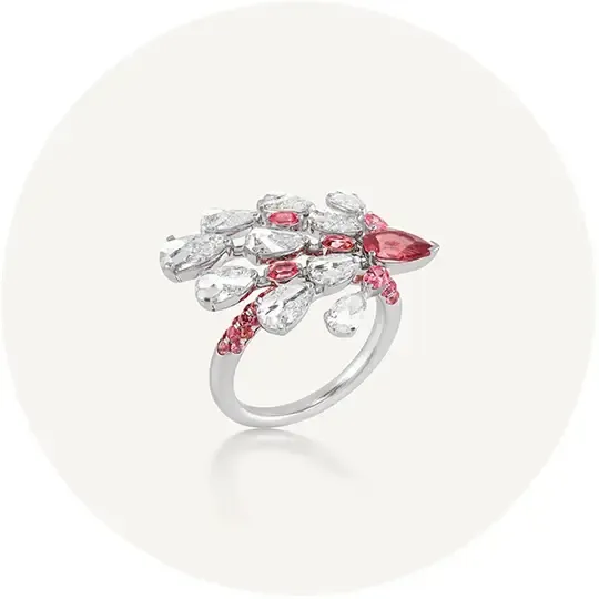Entwine Collection: Rose & White Gold jewelry | ANEKA
