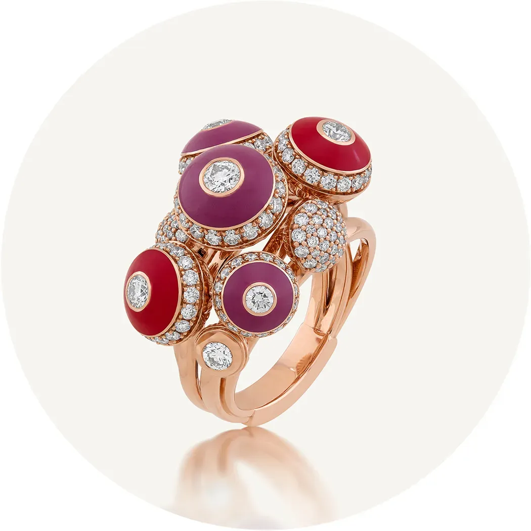 Entwine Collection: Rose & White Gold jewelry | ANEKA